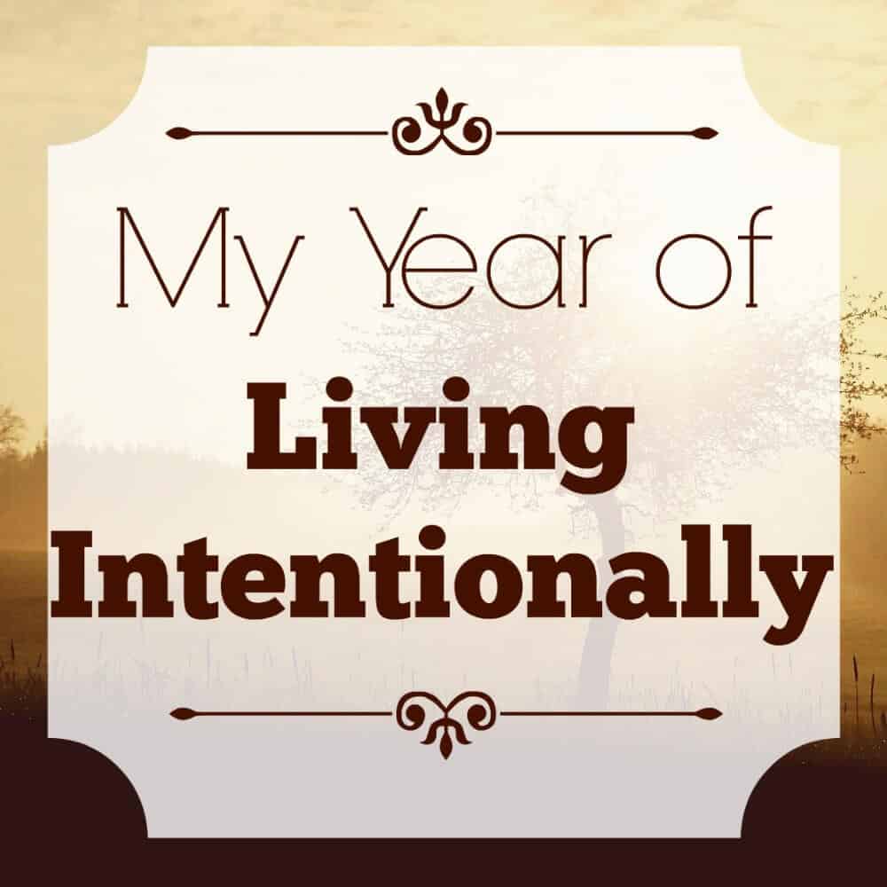 My Year of Living Intentionally My Year of Living Intentionally