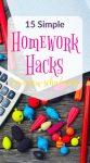 15 Homework Hacks to Help You All School Year - Creating My Happiness