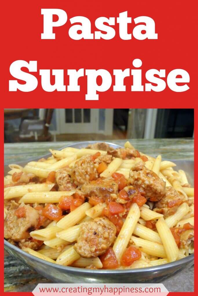 Easy Weeknight Recipe - Pasta Surprise