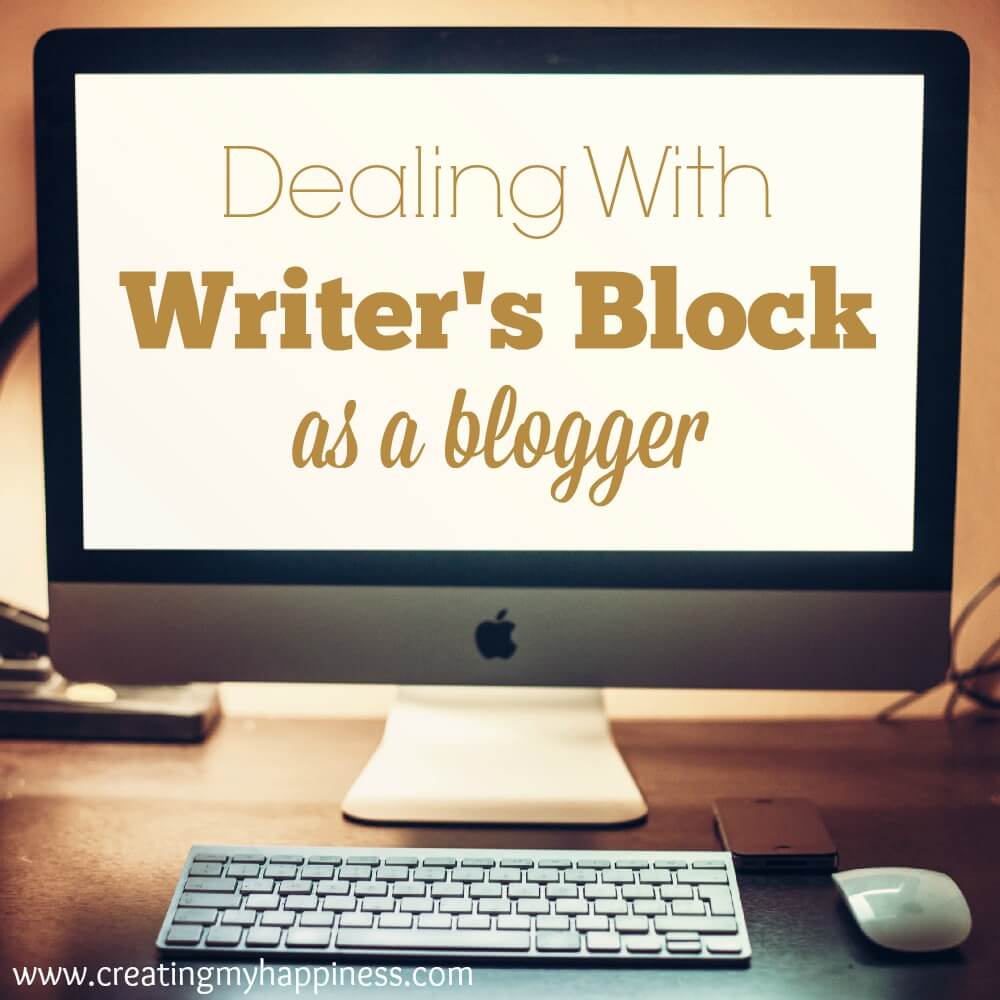 Dealing with Writer's Block as a Blogger