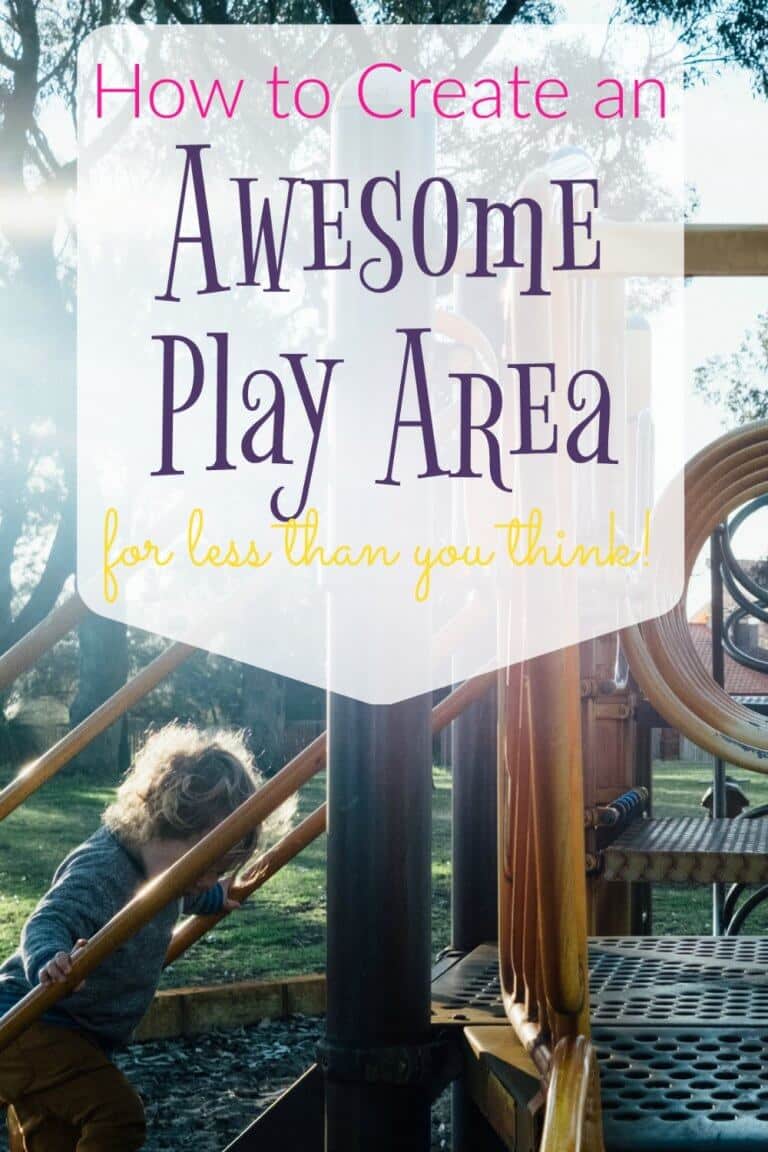 How to Create an Awesome Play Area for Less Than You Think