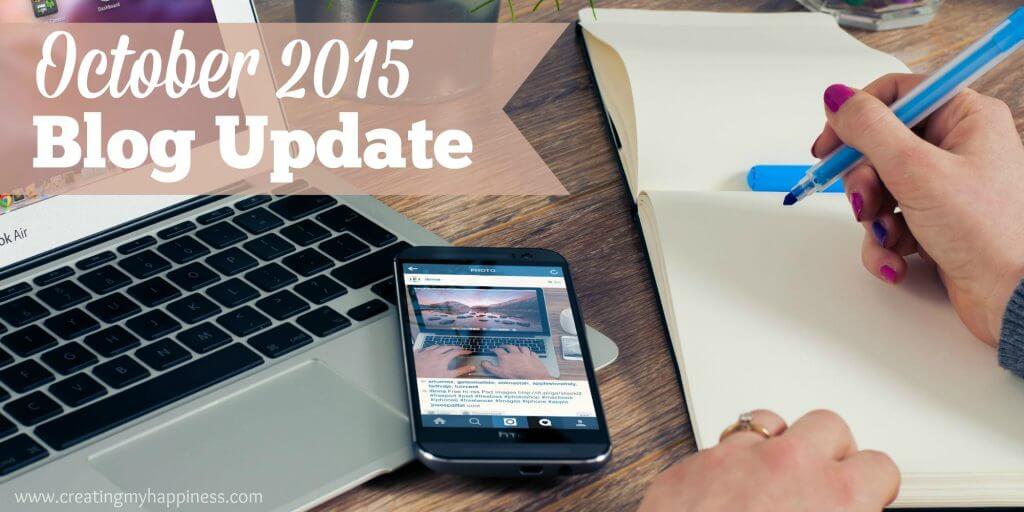 October Grow My Blog Challenge Update