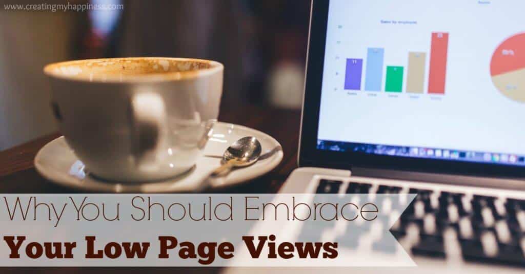 Why You Should Embrace Your Low Page Views