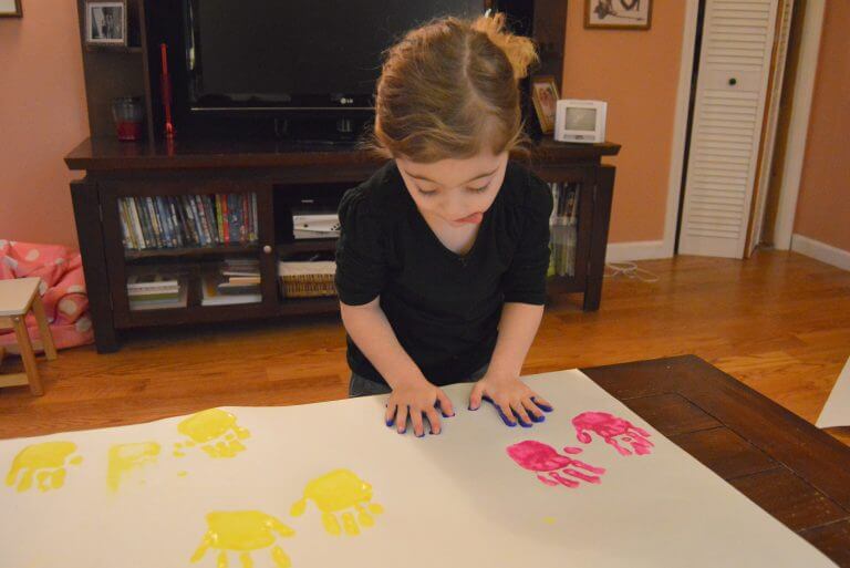 Handprint 100th Day Of School Project Creating My Happiness