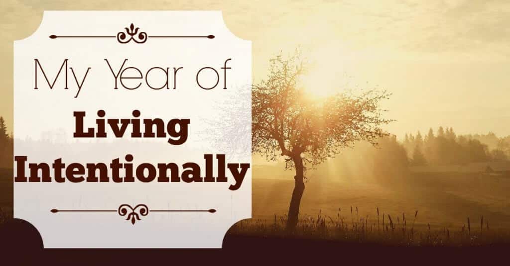 My Year of Living Intentionally