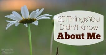 20 Things You Didn't Know About Me
