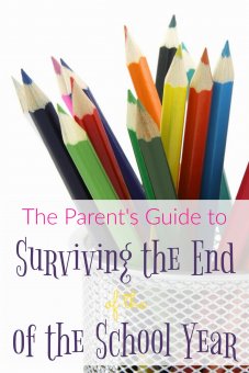 A Parent's Guide to Surviving the End of the School Year